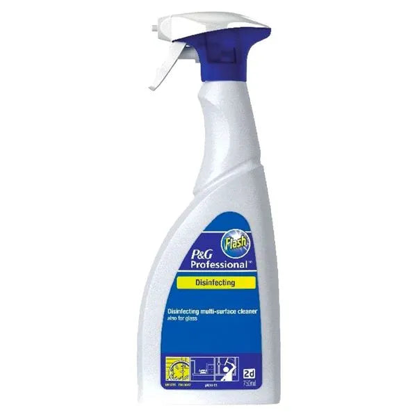 Flash Disinfecting Multi-Surface + Glass Cleaner - 705ml – jacssupplies