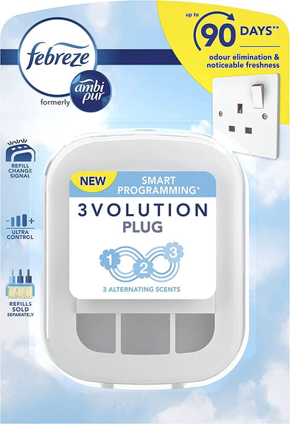 Ambi Pur Febreze 3Volution Air Freshener Plug-In Diffuser Refill Case ...